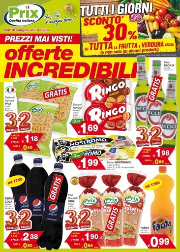 Volantino Prix a San michele all'adige: offerte e negozi ...