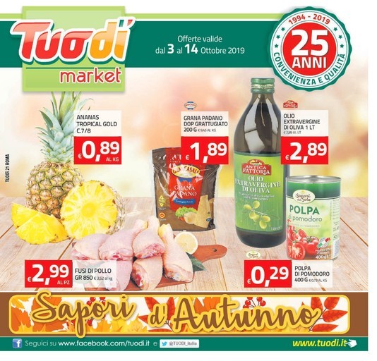 Volantino Tuodì a Roma: offerte e negozi | VolantinoFacile.it
