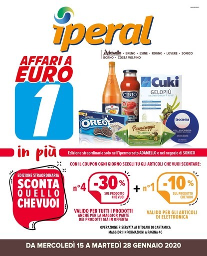 Volantino Iperal a Darfo boario terme: offerte e negozi ...