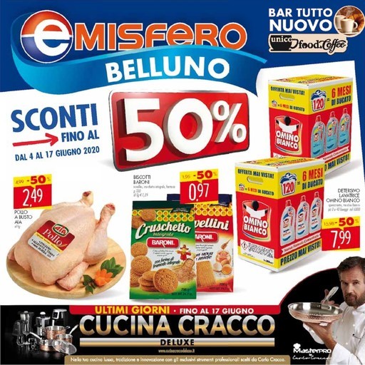 Volantino Emisfero a Belluno: offerte e negozi | VolantinoFacile.it