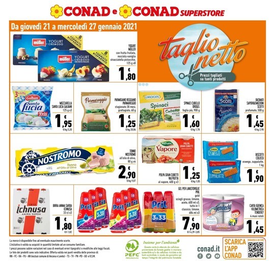 Volantino Conad City a Forlì: offerte e negozi | VolantinoFacile.it