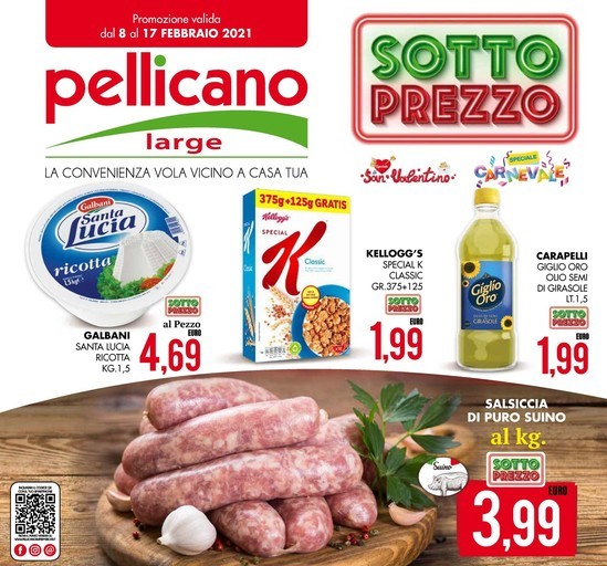 Volantino Pellicano Supermercati: offerte e negozi | VolantinoFacile.it
