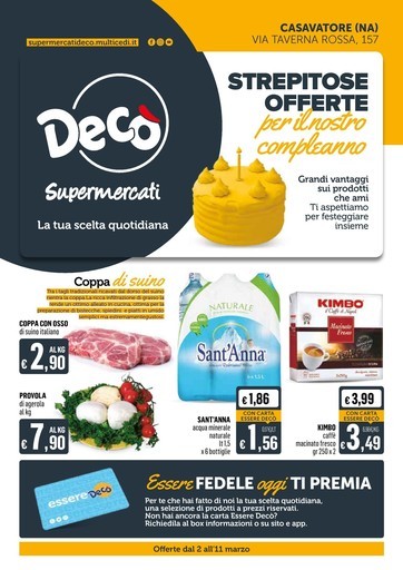 Volantino Deco Maxistore a Volla: offerte e negozi | VolantinoFacile.it