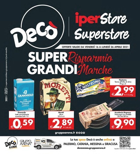 Volantino Deco Maxistore a Trapani: offerte e negozi | VolantinoFacile.it