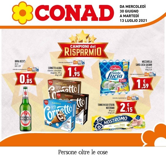 Volantino Conad City a Lecce: offerte e negozi | VolantinoFacile.it