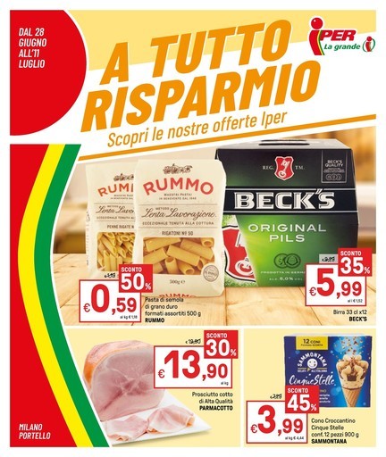 Volantino Iper la grande i a Milano: offerte e negozi | VolantinoFacile.it