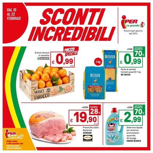 Volantino Iper la grande i a Magenta: offerte e negozi | VolantinoFacile.it