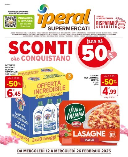 Volantino Iperal a Civate: offerte e negozi | VolantinoFacile.it