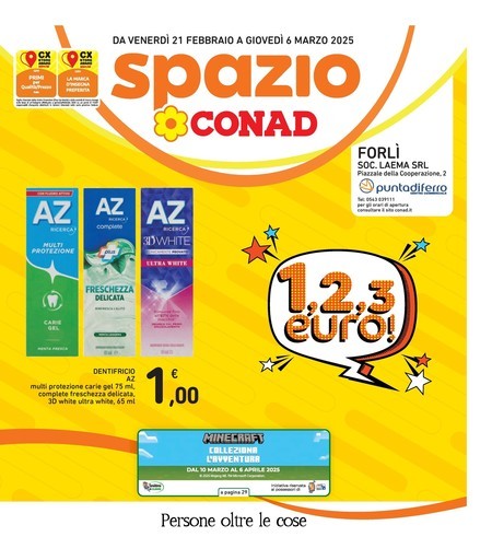 Volantino Conad a Forlì: offerte e negozi | VolantinoFacile.it
