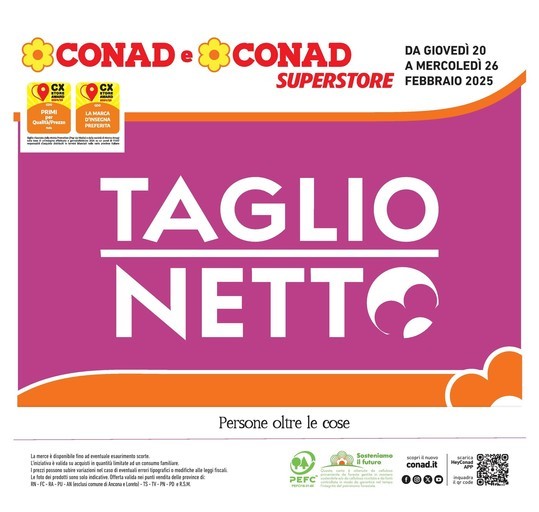 Volantino Conad a Forlì: offerte e negozi | VolantinoFacile.it