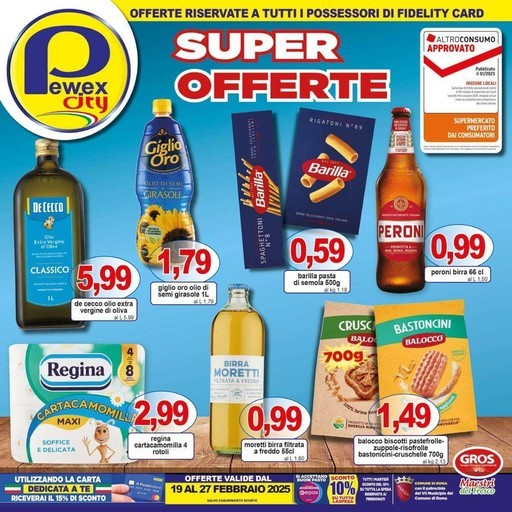 Volantino Pewex a Roma: offerte e negozi | VolantinoFacile.it