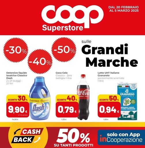 Volantino Coop Alleanza Superstore: offerte e negozi | VolantinoFacile.it