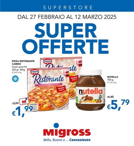 Volantino Migross Supermercati a Verona: offerte e negozi ...