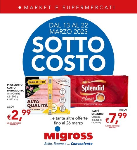 Volantino Migross Supermercati: offerte e negozi | VolantinoFacile.it