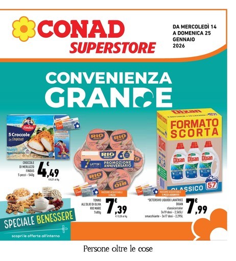 Volantino Conad Superstore a Pompei: offerte e negozi | VolantinoFacile.it
